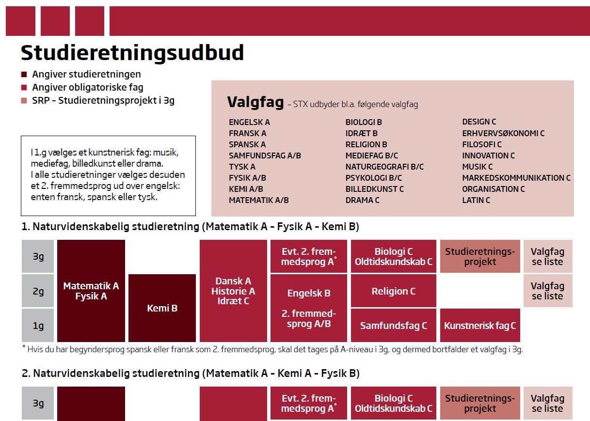 Studieretninger På Rybners Stx